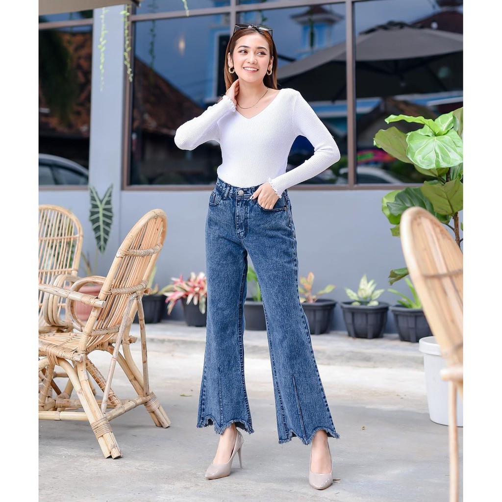 Eva - FLORIDA JEANS | Shopee Philippines