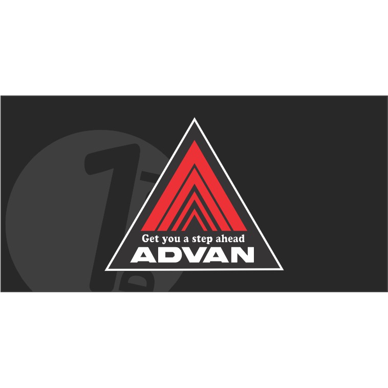 ADVAN FENDER STICKER DECAL 2PCS | Shopee Philippines