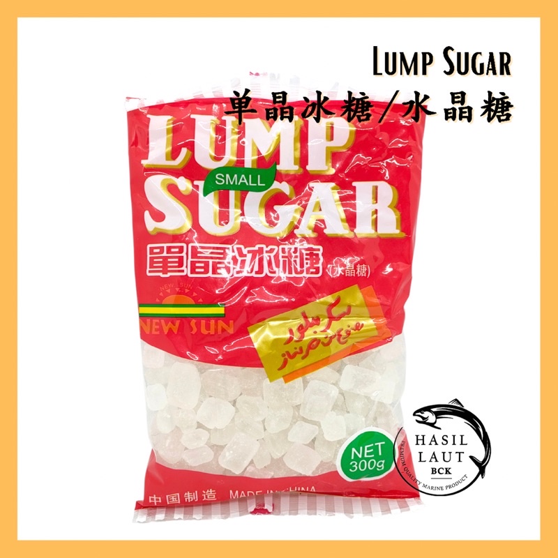 Lump Sugar Single Crystal Rock Candy/Crystal Candy (300g) | Shopee ...