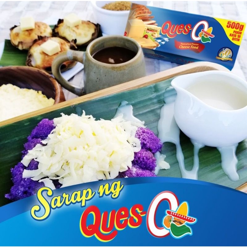12 pcs 1Box of QUES-O Cheese Food 500g | Shopee Philippines