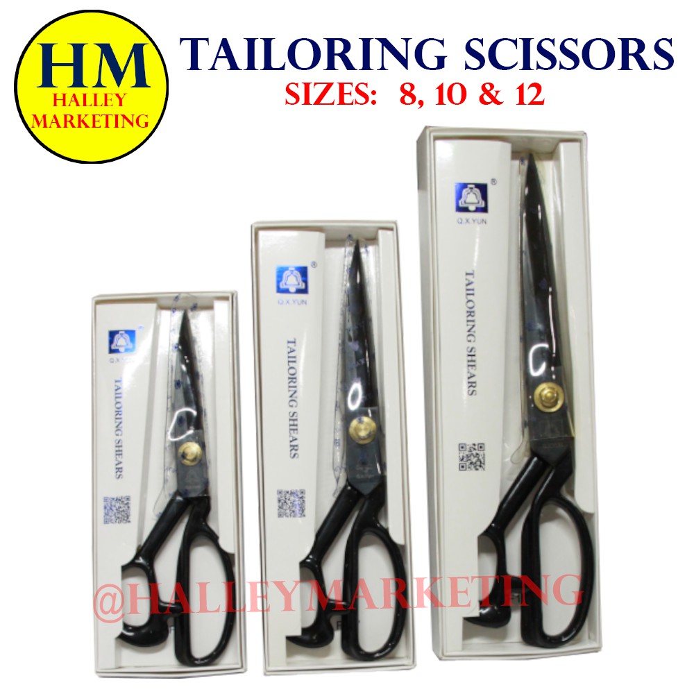 [QX.YUN] TAILORING SCISSORS / FABRIC SCISSORS | Shopee Philippines