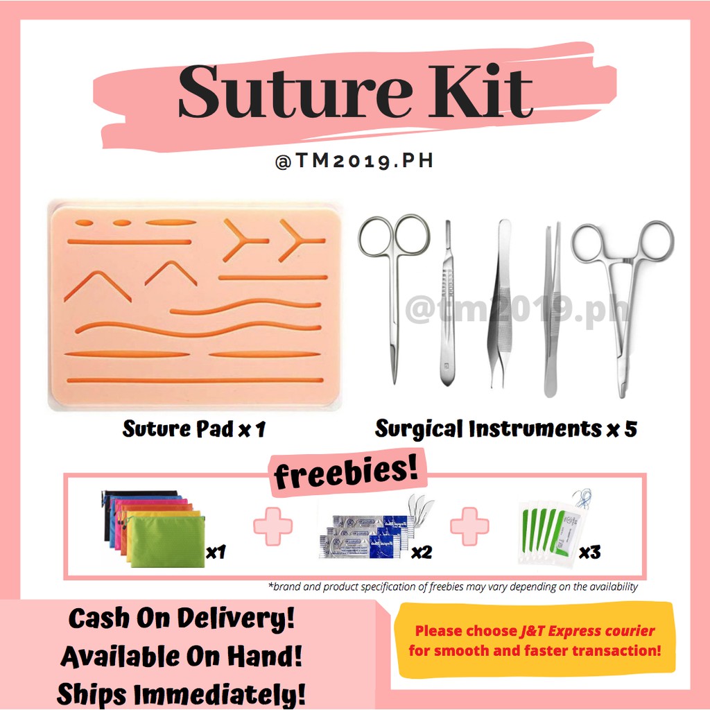 All-Inclusive Medical Skin Suture Surgical Kit | Shopee Philippines
