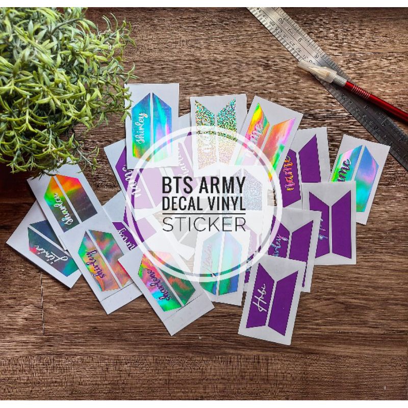 BTS / ARMY LOGO Decal Vinyl Sticker | Shopee Philippines