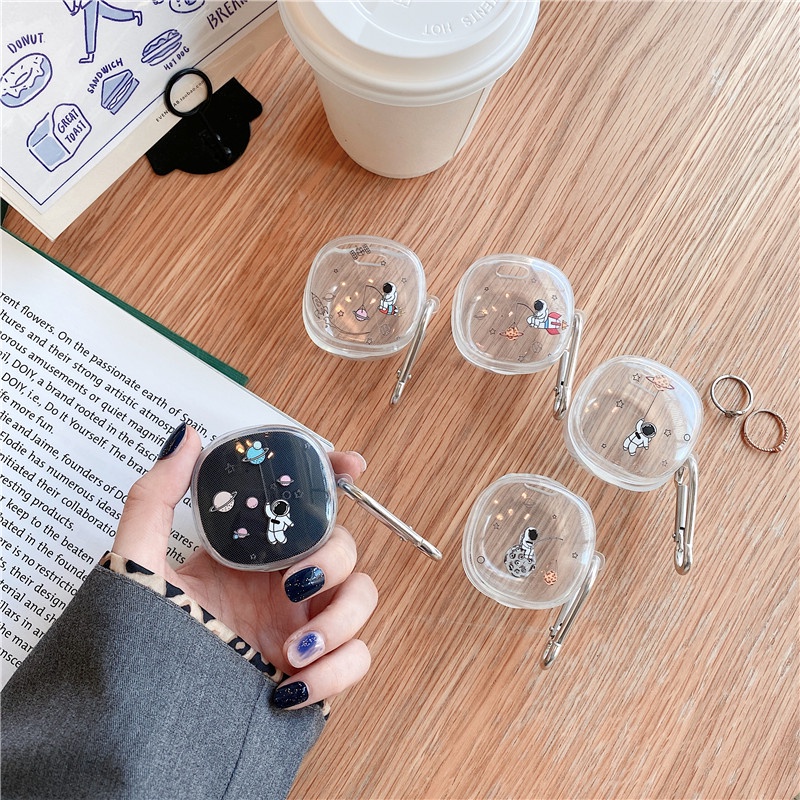 READY STOCK!Transparent Cartoon Spaceman Baseus Encok WM01 Headphone ...