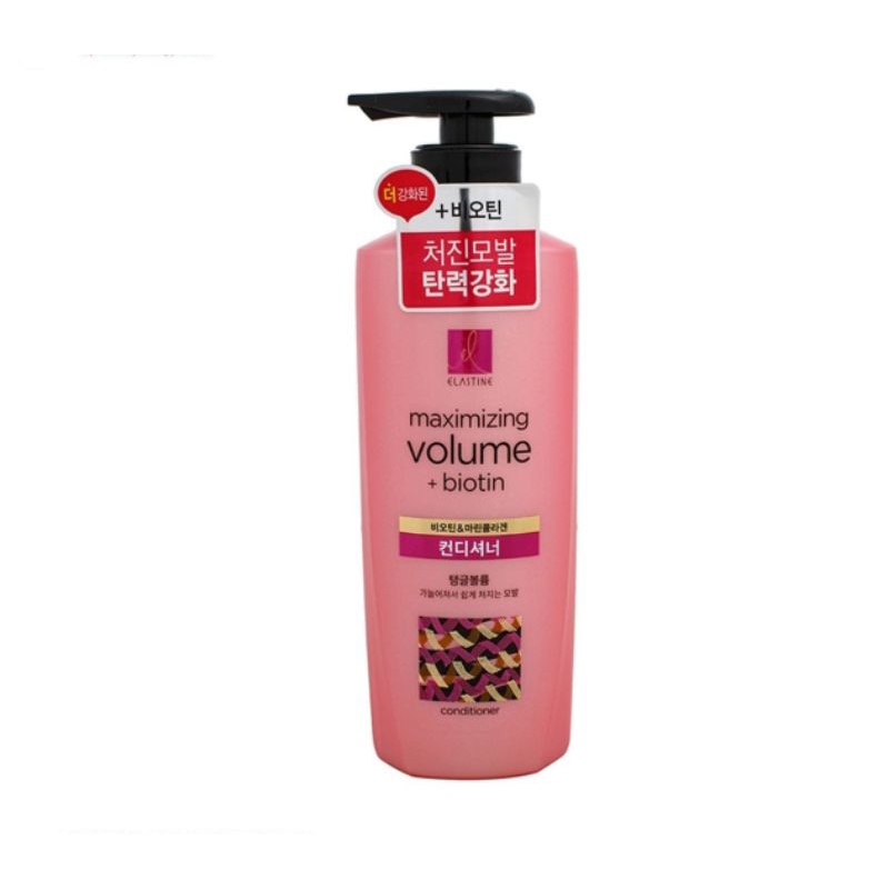 ELASTINE MAXIMING VOLUME + BIOTIN ANTI TANGLE CONDITIONER (400 ML) | Shopee Philippines