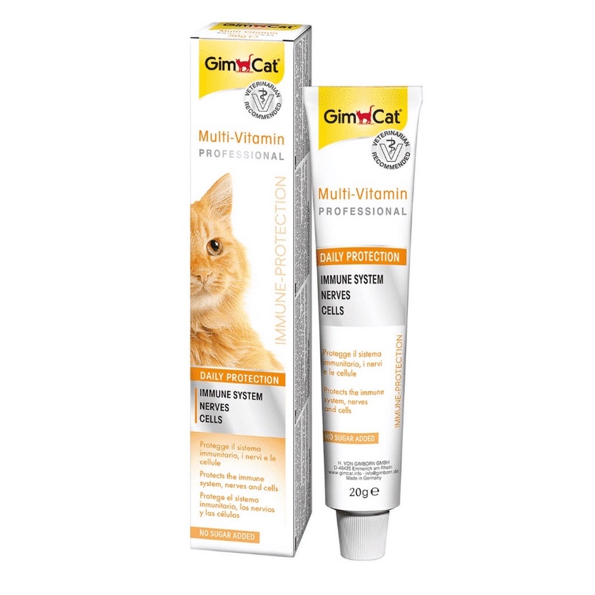 Gimcat Multi-Vitamin Paste Cat Vitamin Cat Supplement Cat Paste 50g ...