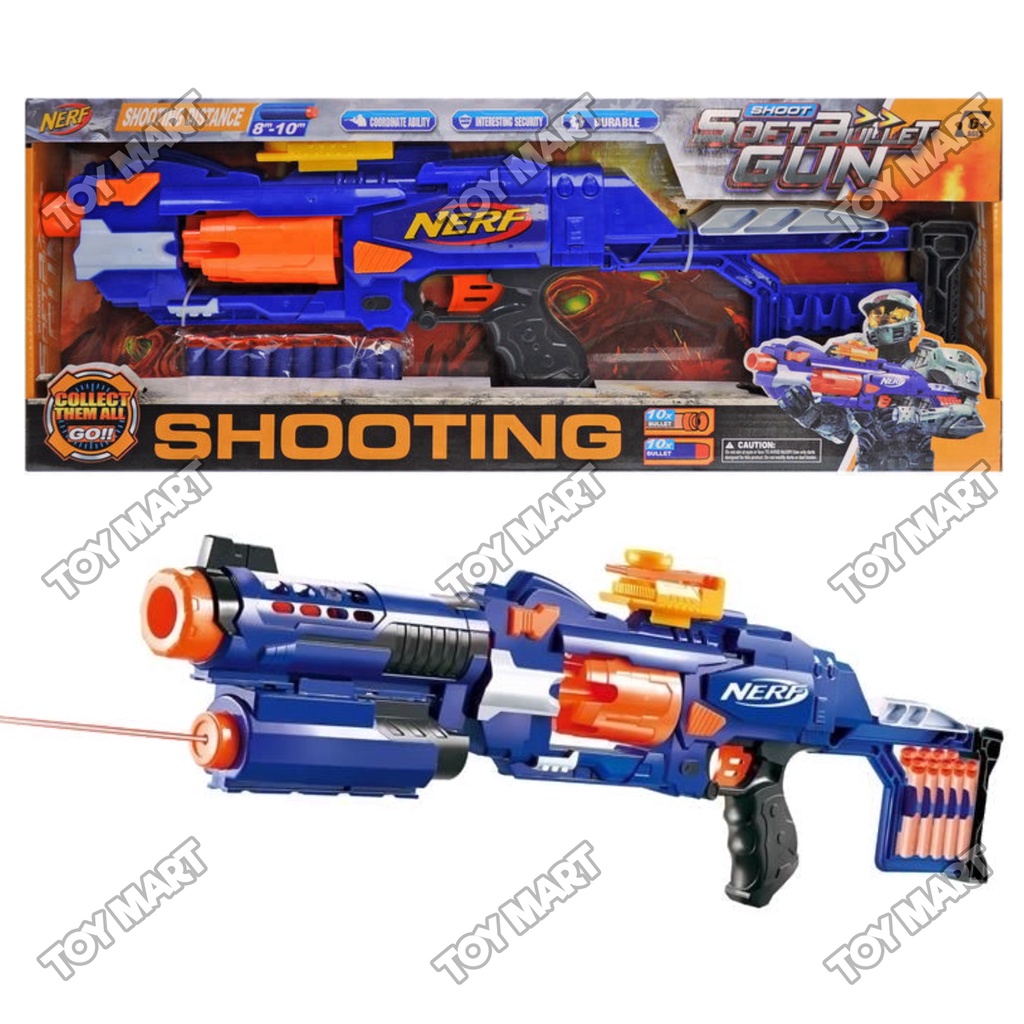 NF Super Disruptor N-Strike Elite Toy Gun Blaster Play Set | Shopee ...