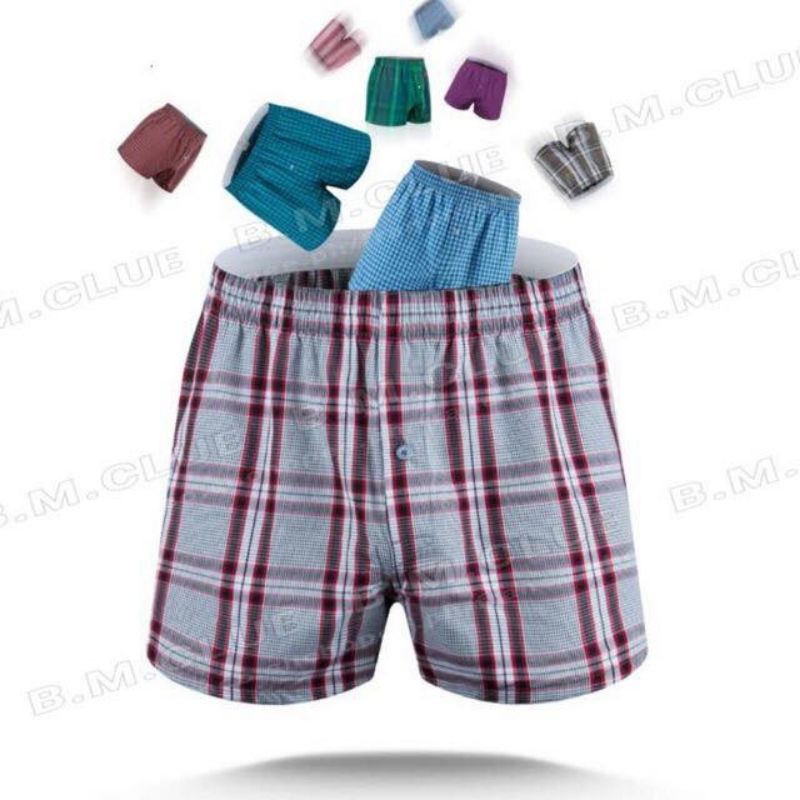 CC FASHION Korean Basic Boxer Shorts (Set of 3) | Shopee Philippines
