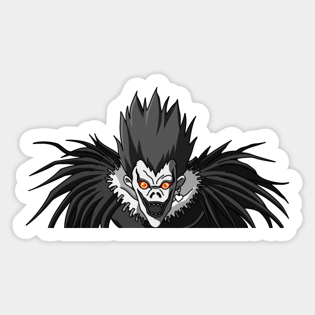 Anime Stickers / Death Note Anime Sticker Collection / Laminated Vinyl ...
