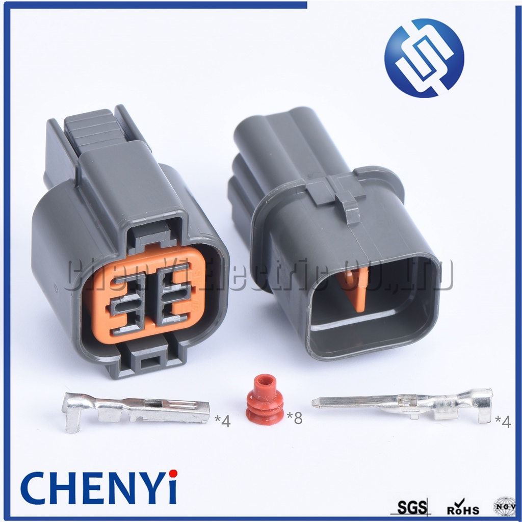 4 pins auto waterproof connectors male or female wiring cable connector ...
