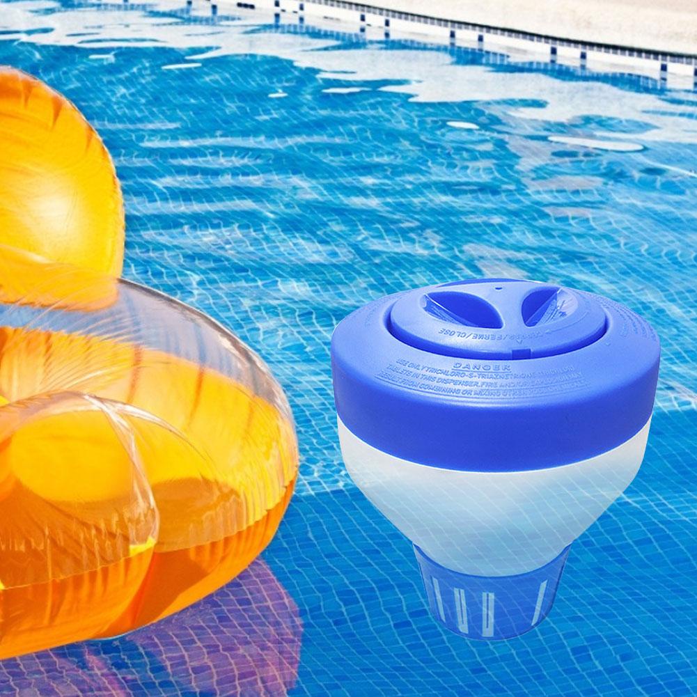 7 inch Swimming Pool Chemical Floater Chlorine Bromine Tablets Floating ...