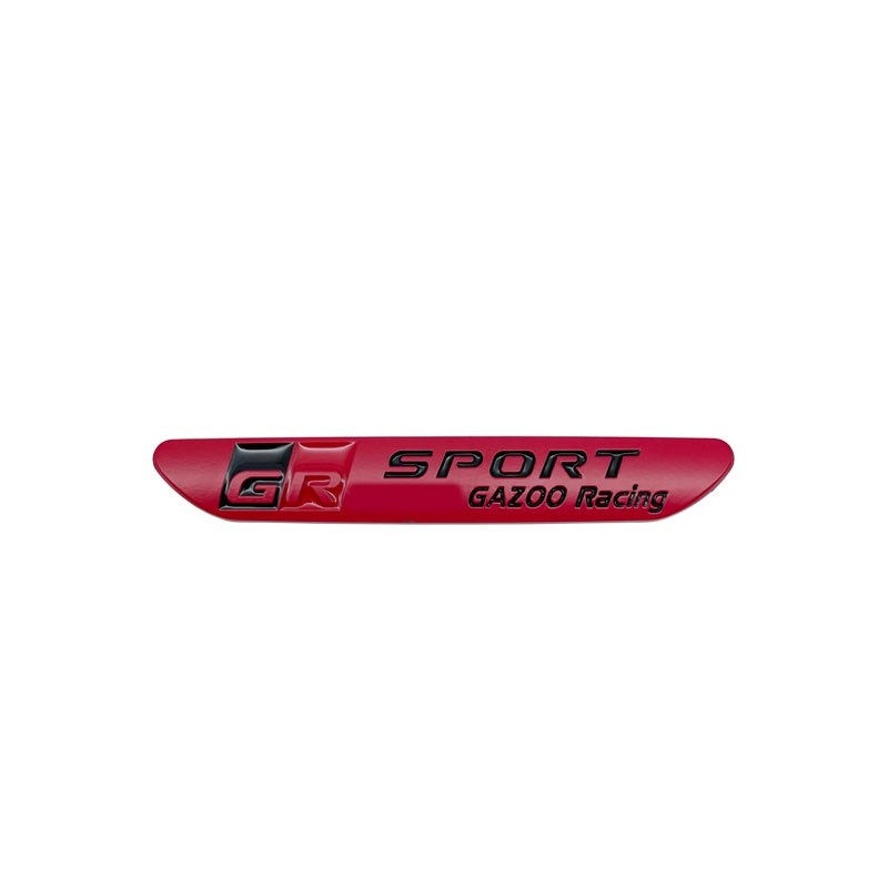 Metal GR Sport Gazoo Racing Logo Car Fender Side Emblem Decal Rear ...