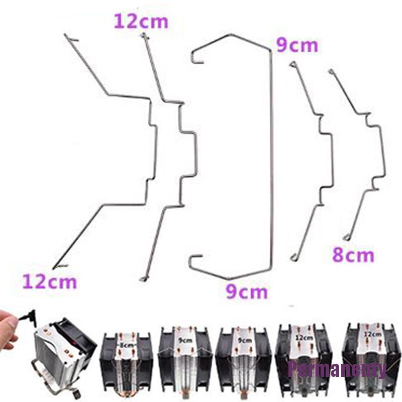 Permanenty %+1Pair Cpu Radiator Fan Hook Fixed Bracket Fan Buckle ...