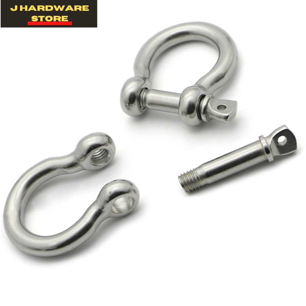 Steel Bow Shackle m12/m16/m20 | Shopee Philippines