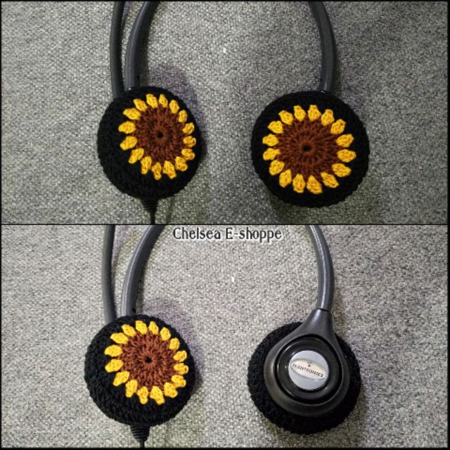 Crochet Headset Cover handmade | Shopee Philippines