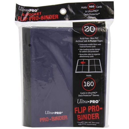 Ultra Pro : 4 Pocket Flip Pro Binder - Binders & Portfolios - Assorted ...