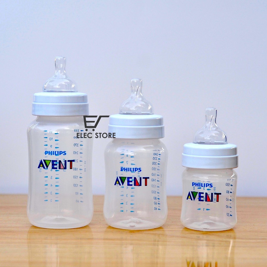 Avent Classic milk bottle 125-260-330ml | Shopee Philippines