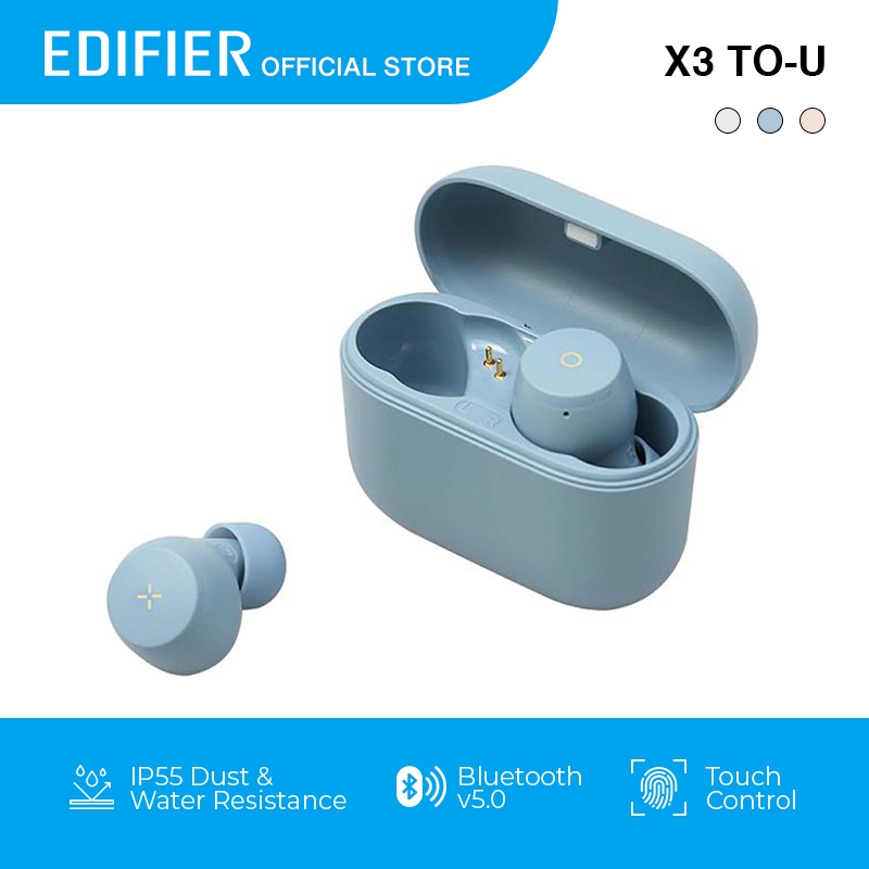 Edifier X3 TO-U True Wireless Stereo Earbuds Bluetooth V5.0 Touch ...