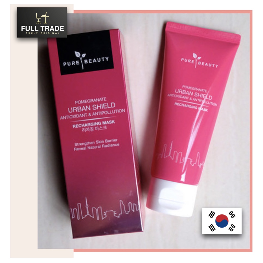 PURE BEAUTY Pomegranate Urban Shield Recharging Mask 100ml | Shopee ...