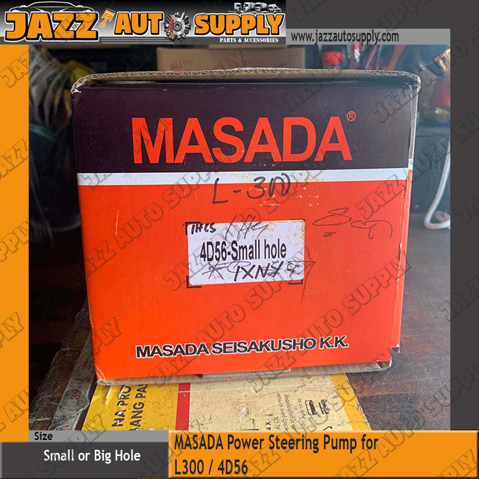 MASADA Power Steering Pump for 4D56 | L300 (Big Hole or Small Hole ...