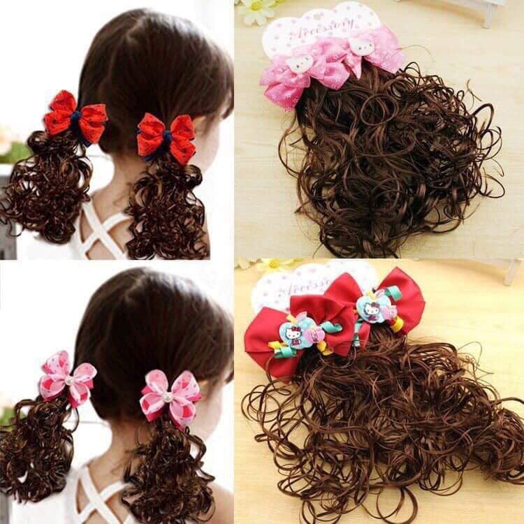 Curly Hair Bun For Babies | Shopee Philippines