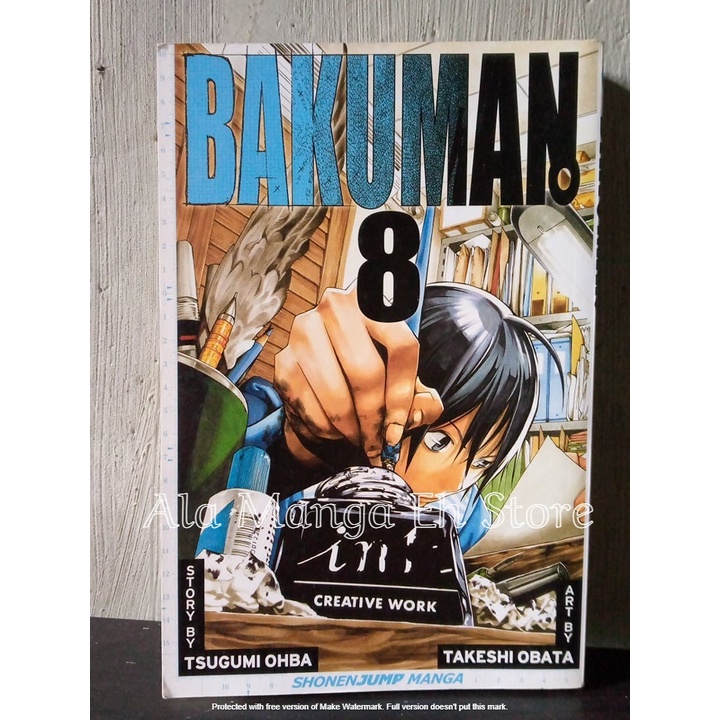Bakuman Vol 1-12 English Manga by Tsugumi Ohba (Author), Takeshi Obata (Artist), Viz Media ...