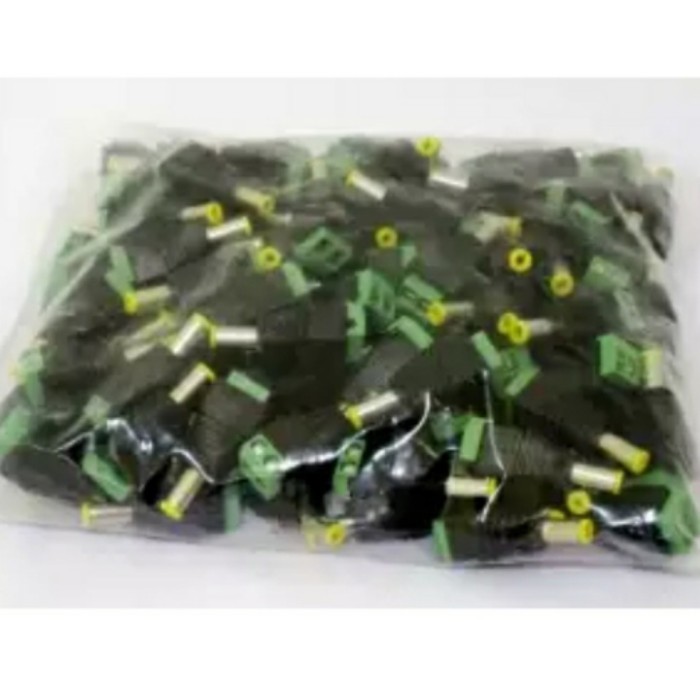 JACK DC MALE CCTV 1 PACK (100 UNITS) 1 PACK contains 100 MALE ...