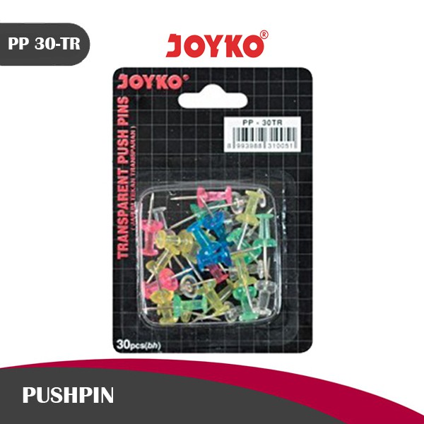 Pushpin PP-30 TR Joyko (12 Lsn) | Shopee Philippines
