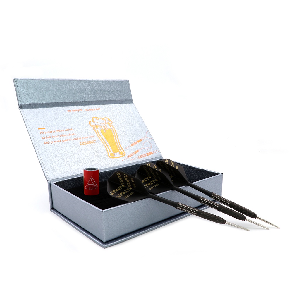 CUESOUL CRAFT BEER Oil Paint Finished 90% Tungsten Dart Pin 23g Steel ...