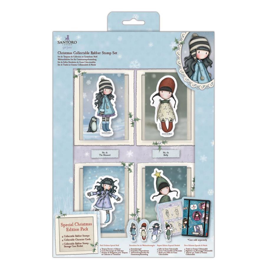 Christmas Collectible Stamp Set Gorjuss Mini #61 #62 #63 #64 | Shopee ...