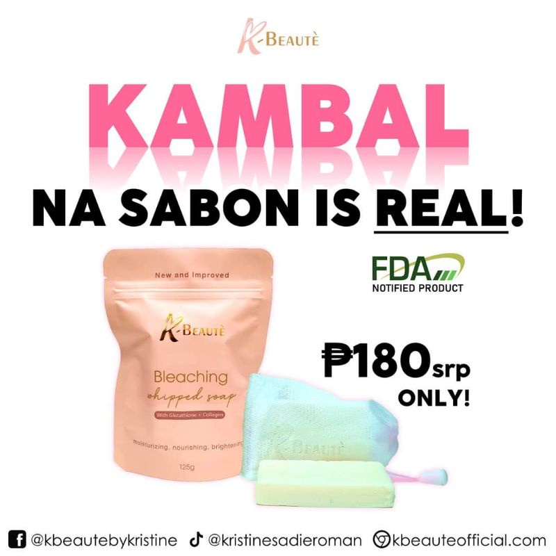 Bleaching Whipped Soap Kambal na Sabon | Shopee Philippines