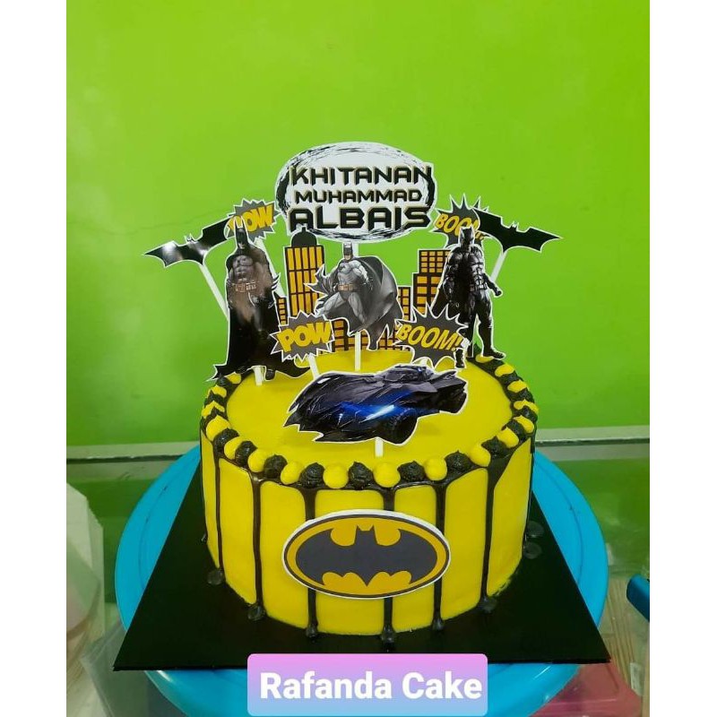 Batman birthday cake topper custom birthday topper | Shopee Philippines