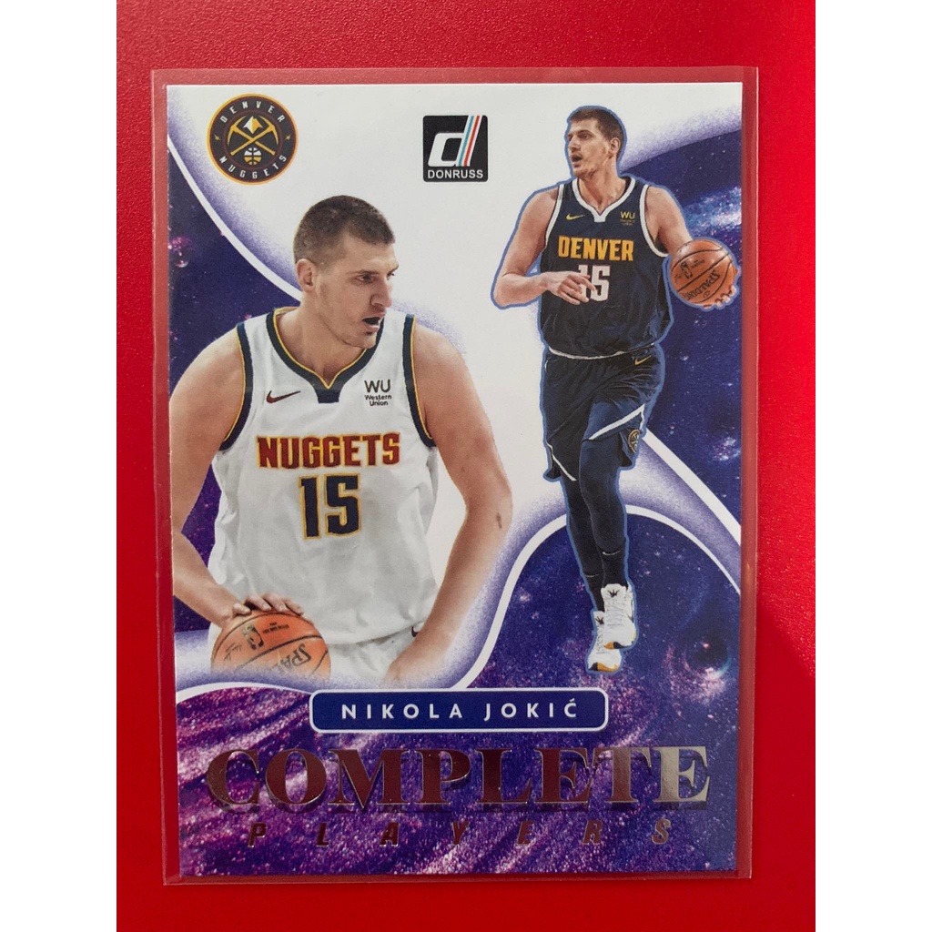 2021 Panini Donruss Basketball Complete Players #17 Nikola Jokic Denver ...