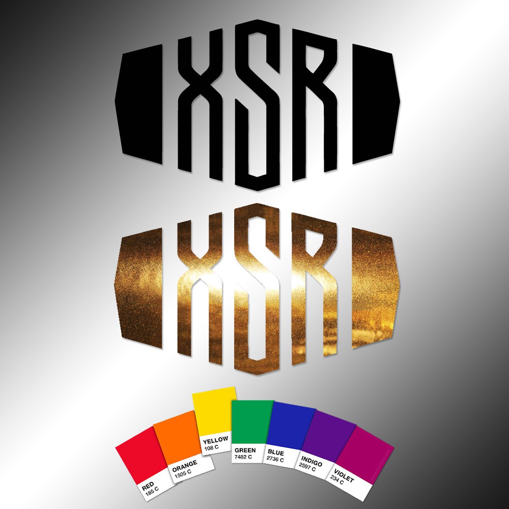 Stickers | (2) Yamaha XSR | 155 | 700 | 900 | Die-cut All weather ...