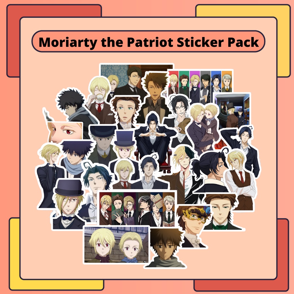 Moriarty the Patriot Sticker Pack | Shopee Philippines