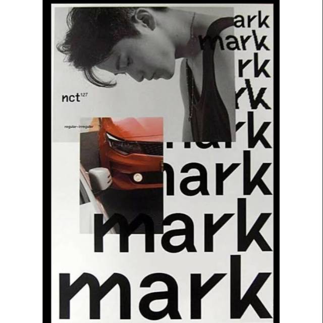 Official NCT 127 Regular-Irregular Poster (Mark) | Shopee Philippines