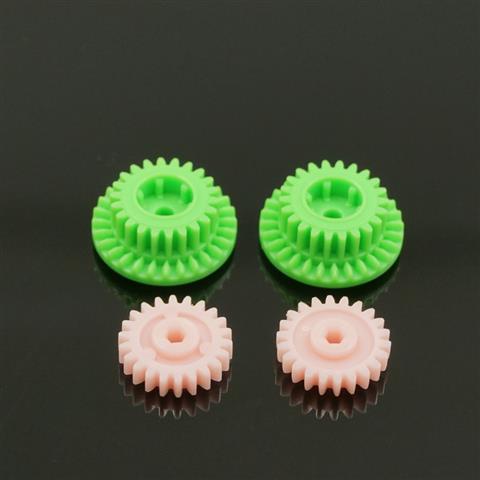 homemade mini 4wd racing car gears hollow gears for 830 620 520 ...