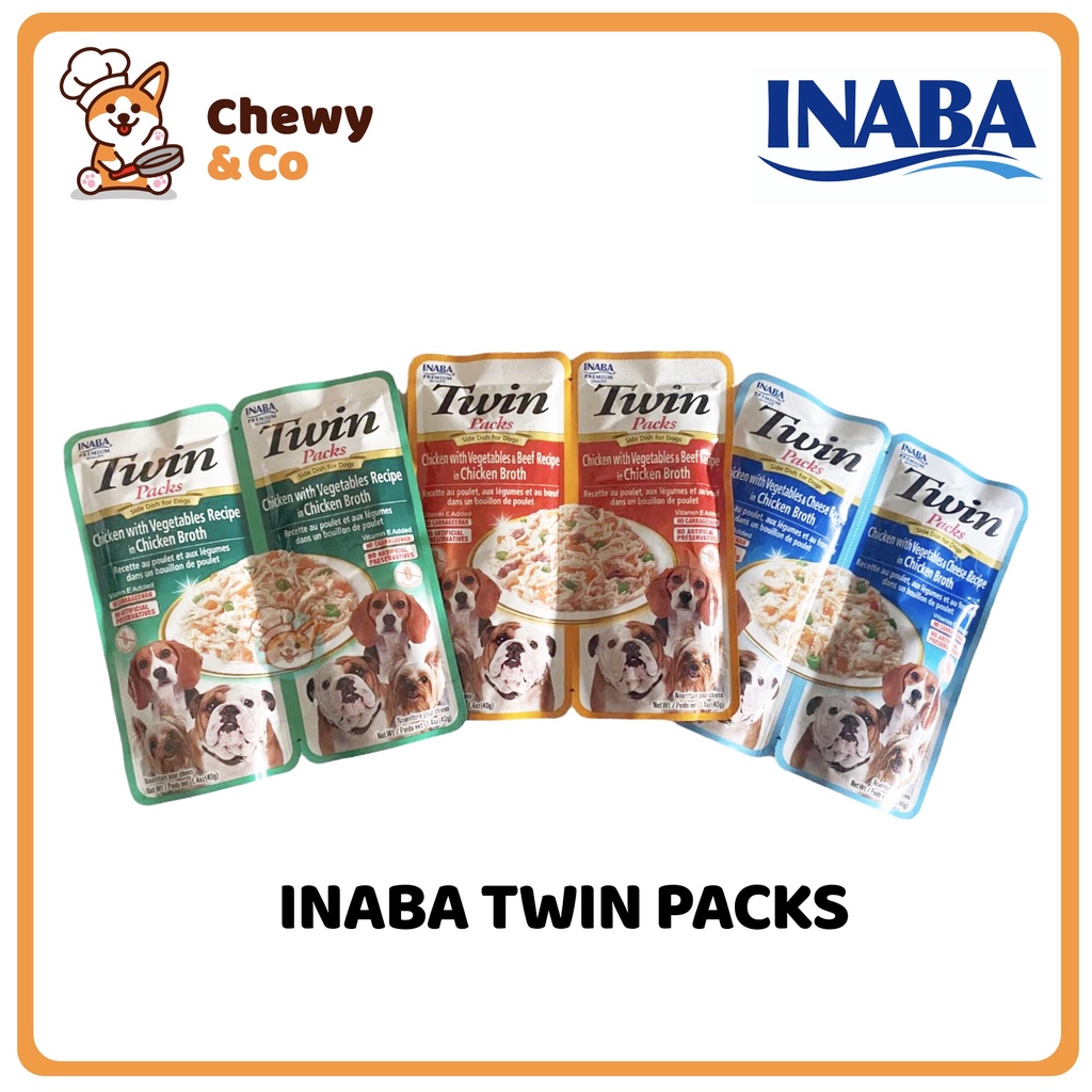 Inaba Twin Pack Wet Dog Food (40g x 2 Packs) | Shopee Philippines