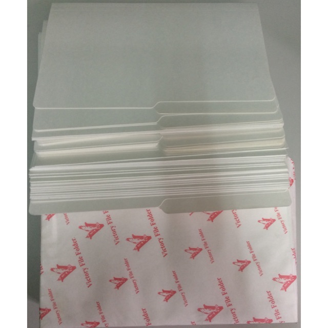FILE FOLDER WHITE Long 100 pcs 11points | Shopee Philippines