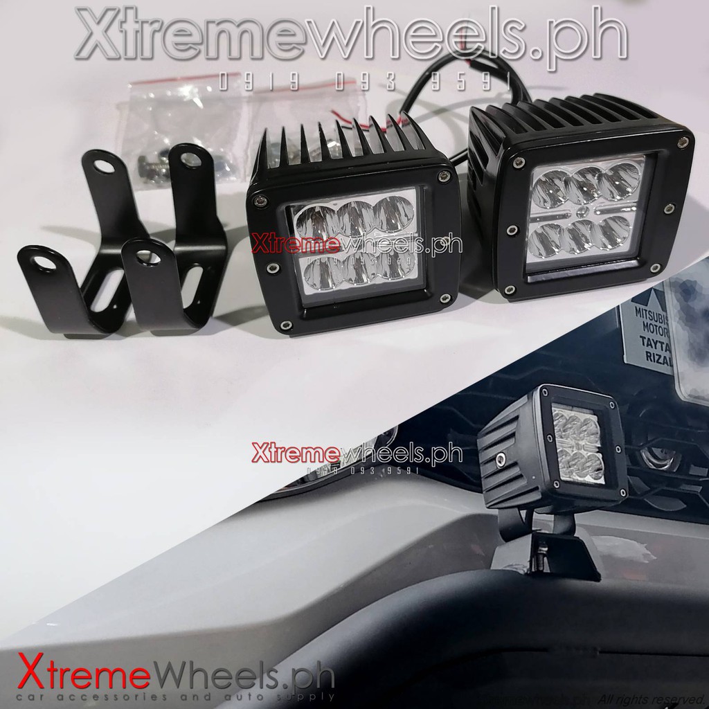 Square Led Light For Front Bumper / Roof Rack Light / Roofrack ( LED ...