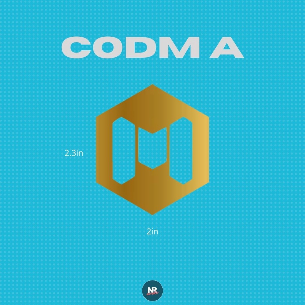 Call of Duty Mobile CODM Logo Vinyl Decal/Sticker for Computer, Wall ...