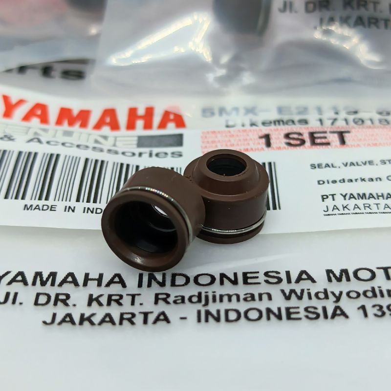 Genuine Yamaha valve stem seals MIO Sporty, Soulty, Fino, Nouvo, Soul | Shopee Philippines