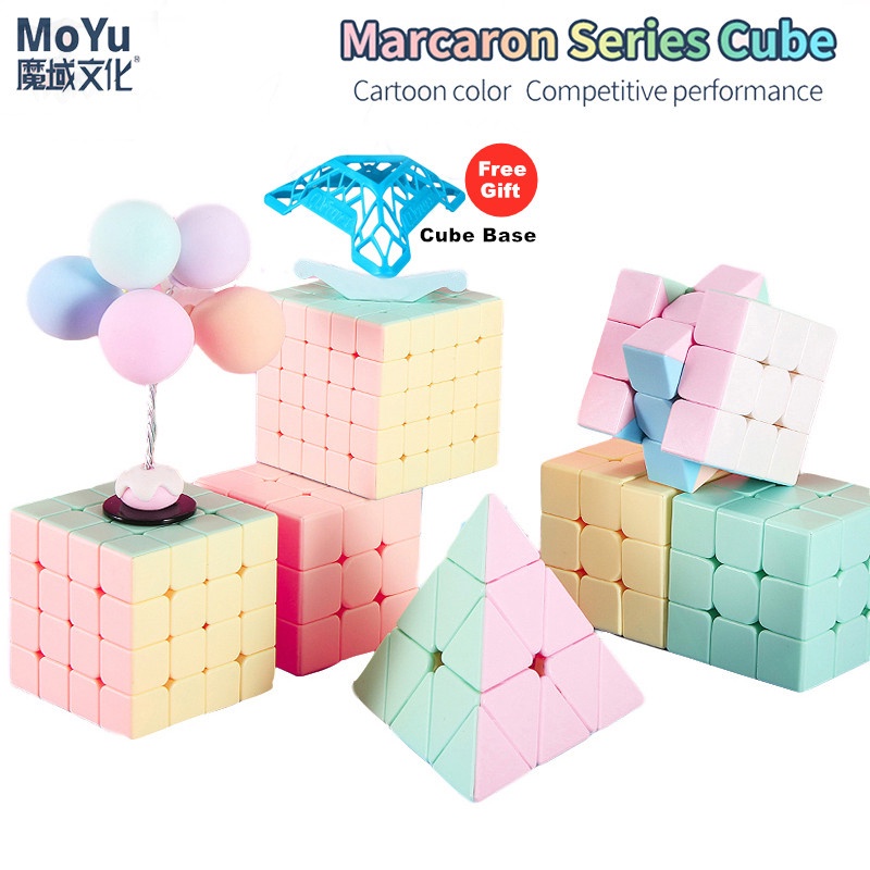 Macarons 2x2 3x3 4x4 5x5 Pyramid Rubiks Cube Magic Cube Speed Rubik's ...
