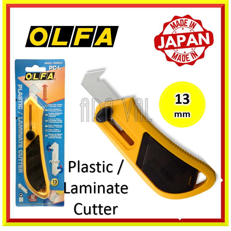 Olfa Plastic Cutter/Laminate Cutter Sciber PC-L | Shopee Philippines