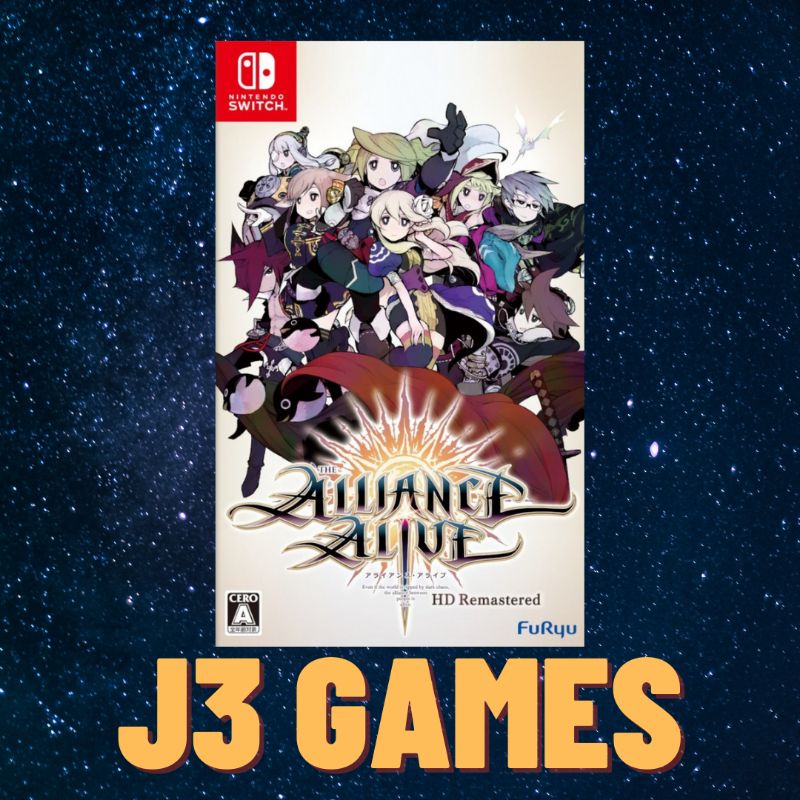 Nintendo Switch The Alliance Alive Remastered - English Version (Brand ...