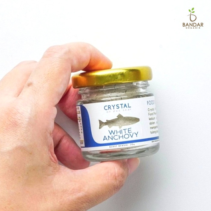 Crystal of the Sea - White Anchovy Powder 20gr / Anchovy Rice Powder ...