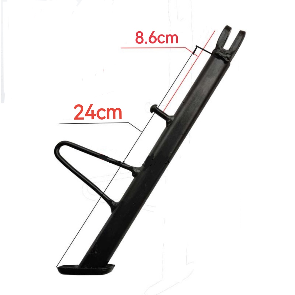 Heavy Duty Motorcycle non-skid and classic SIDE STAND UNIVERSAL 14 16 ...