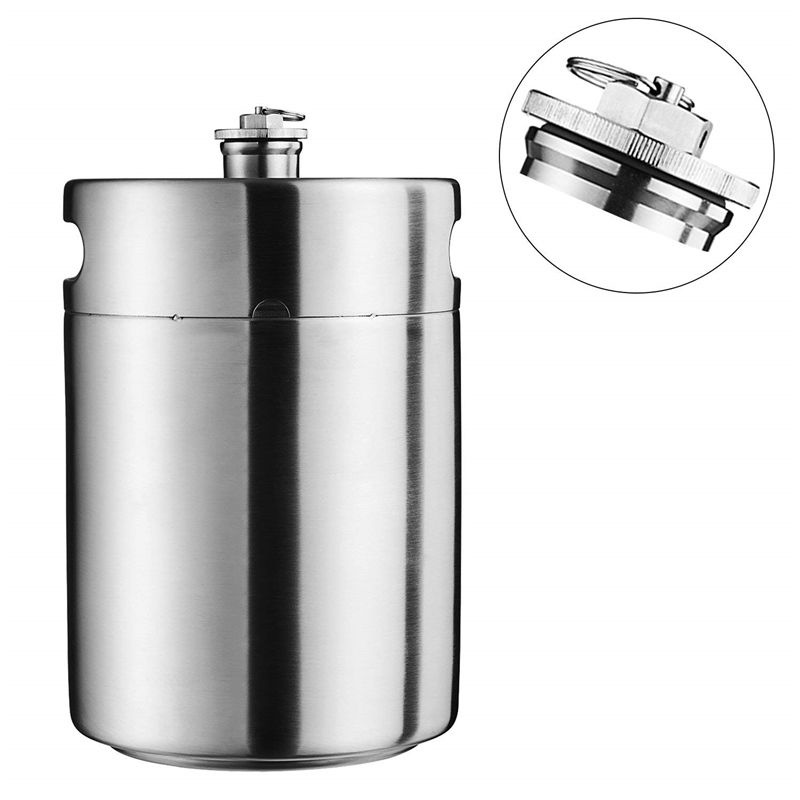 2025-304 Food Grade Stainless Steel Beer Barrel Fresh Beer Home-Brewed ...