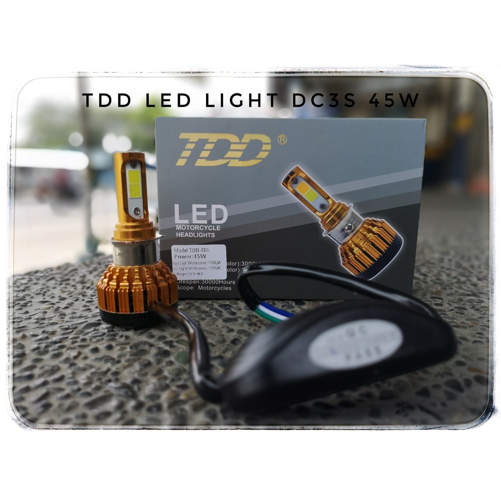 TDD LED HEADLIGHT TDC3S 30W [M02D] HI-LOW WHITE | Shopee Philippines