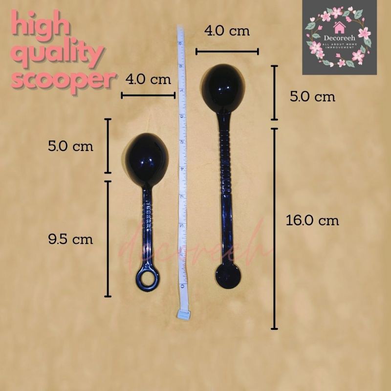 Powder Scooper (2 Sizes Available) | Shopee Philippines
